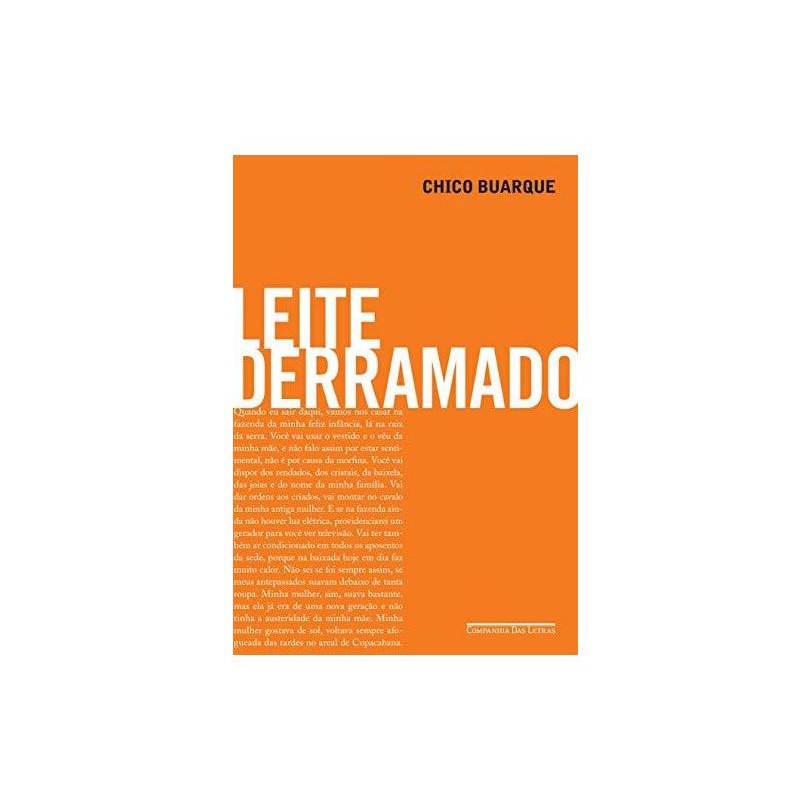 Leite Derramado - Chico Buarque | Shopee Brasil
