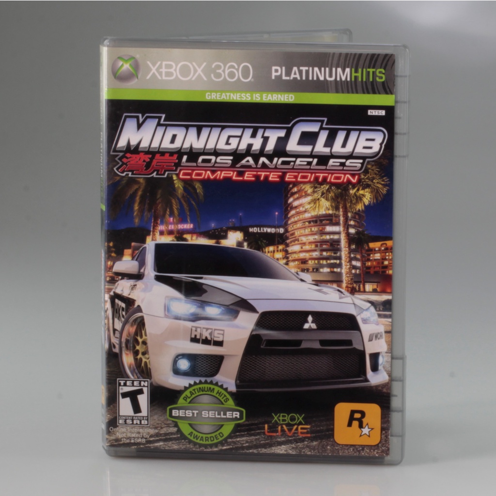 Midnight Club Los Angeles Complete Edition Xbox 360 X360 Mídia Física ...