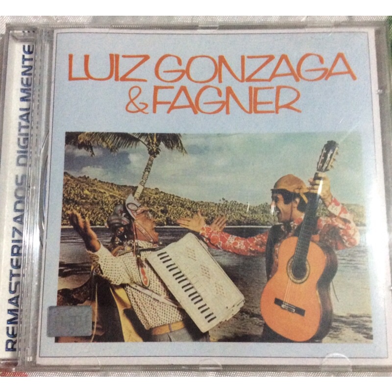 Luiz Gonzaga e Fagner - 2Lp’s em 1 CD | Shopee Brasil