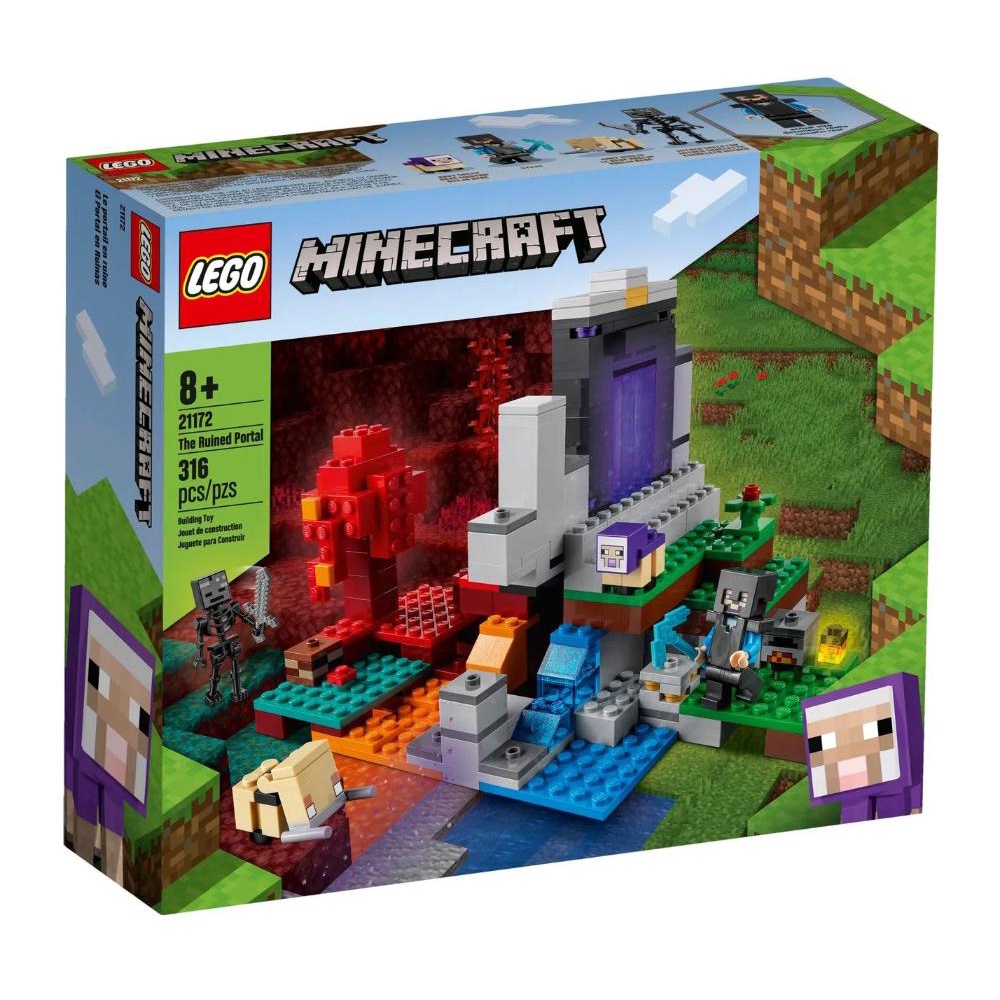 O Portal em Ruínas Lego Minecraft | Shopee Brasil