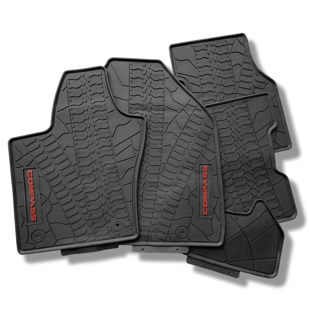 Tapete Interno Em Latex Compass 2012-2021 05pçs | Shopee Brasil