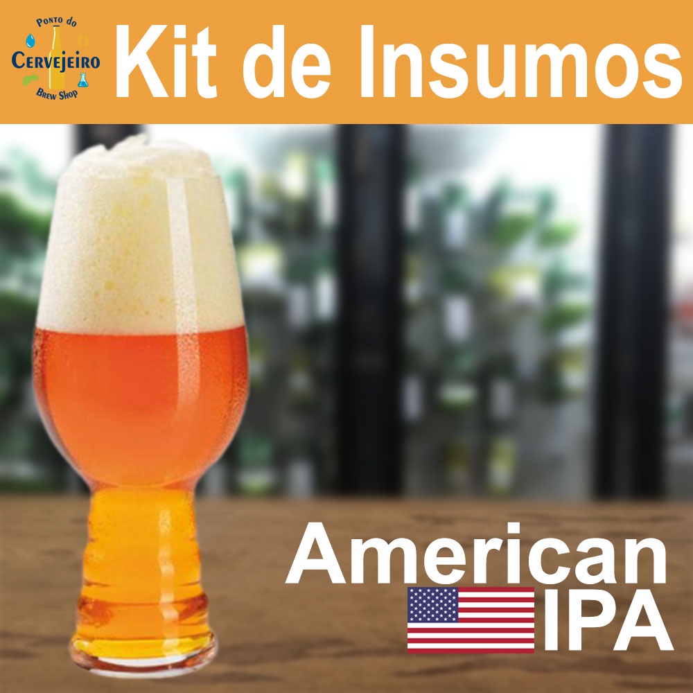 Kit insumos Cerveja Artesanal American IPA - Receita 20L | Shopee Brasil