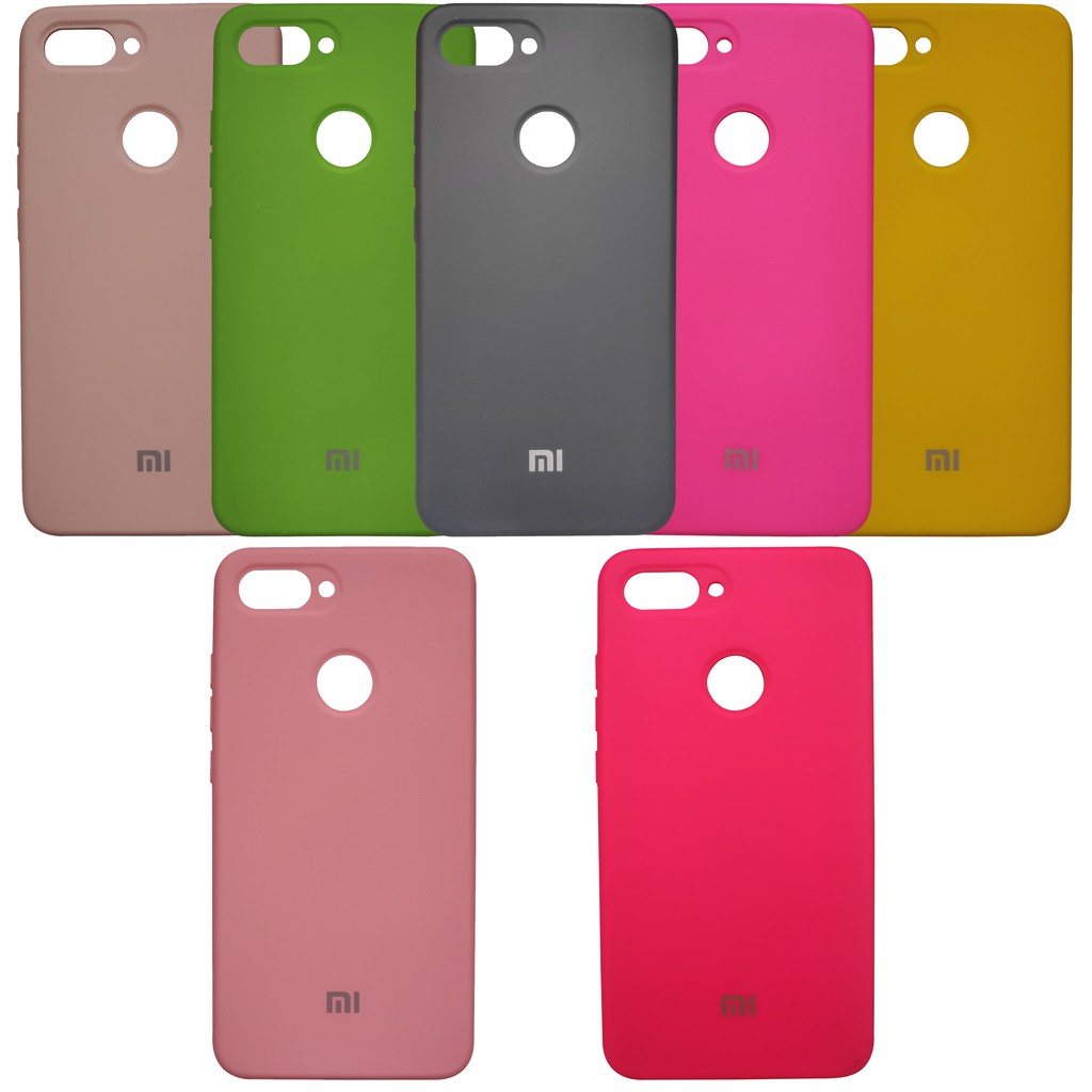 Capinha silicone Capa para celular redmi Xiaomi Mi 8 Lite + Brinde | Shopee Brasil