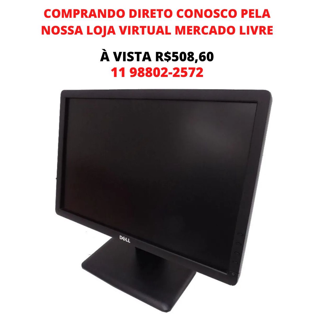 Monitor Dell Lcd 19 Polegadas Widescreen E1913C | Shopee Brasil
