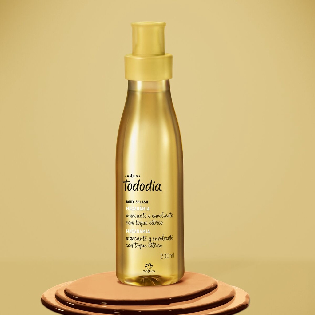 Colônia Body Splash Spray corporal Natura Tododia 200ml (Escolha sua ...