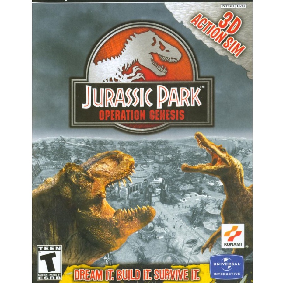 Jurassic Park Operation Genesis Ps2 | Shopee Brasil