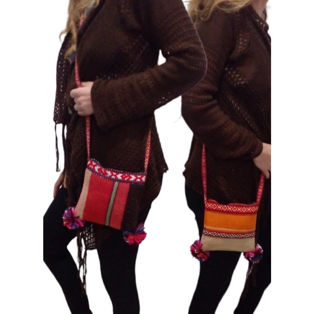 Bolsa Peruana Bolsinha Boho Peru | Shopee Brasil