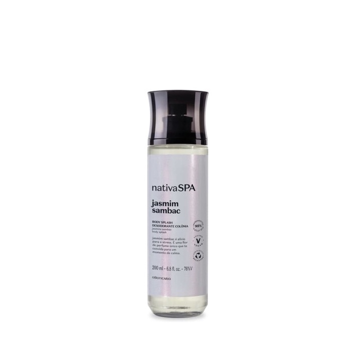 Body Splash Desodorante Colônia Nativa SPA Jasmim Sambac 200ml | Shopee ...
