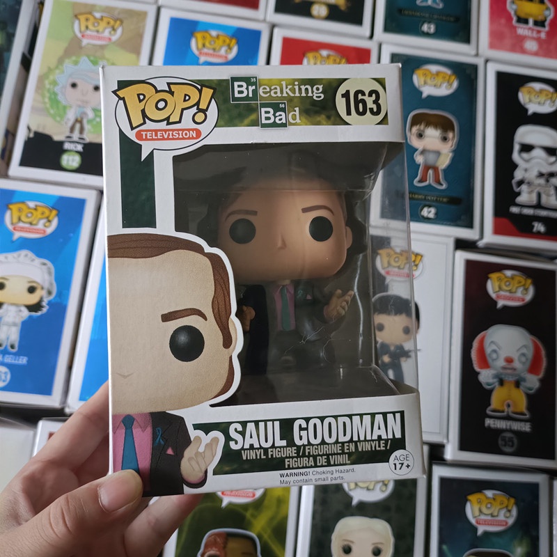 Funko Pop 163 Breaking Bad Saul Goodman Action Figure Brinquedos Boneco ...