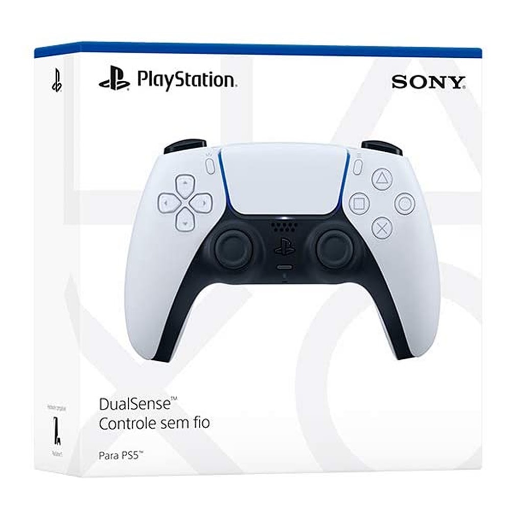 Controle sem fio DualSense Original Sony - PS5 na caixa Lacrado | Shopee Brasil