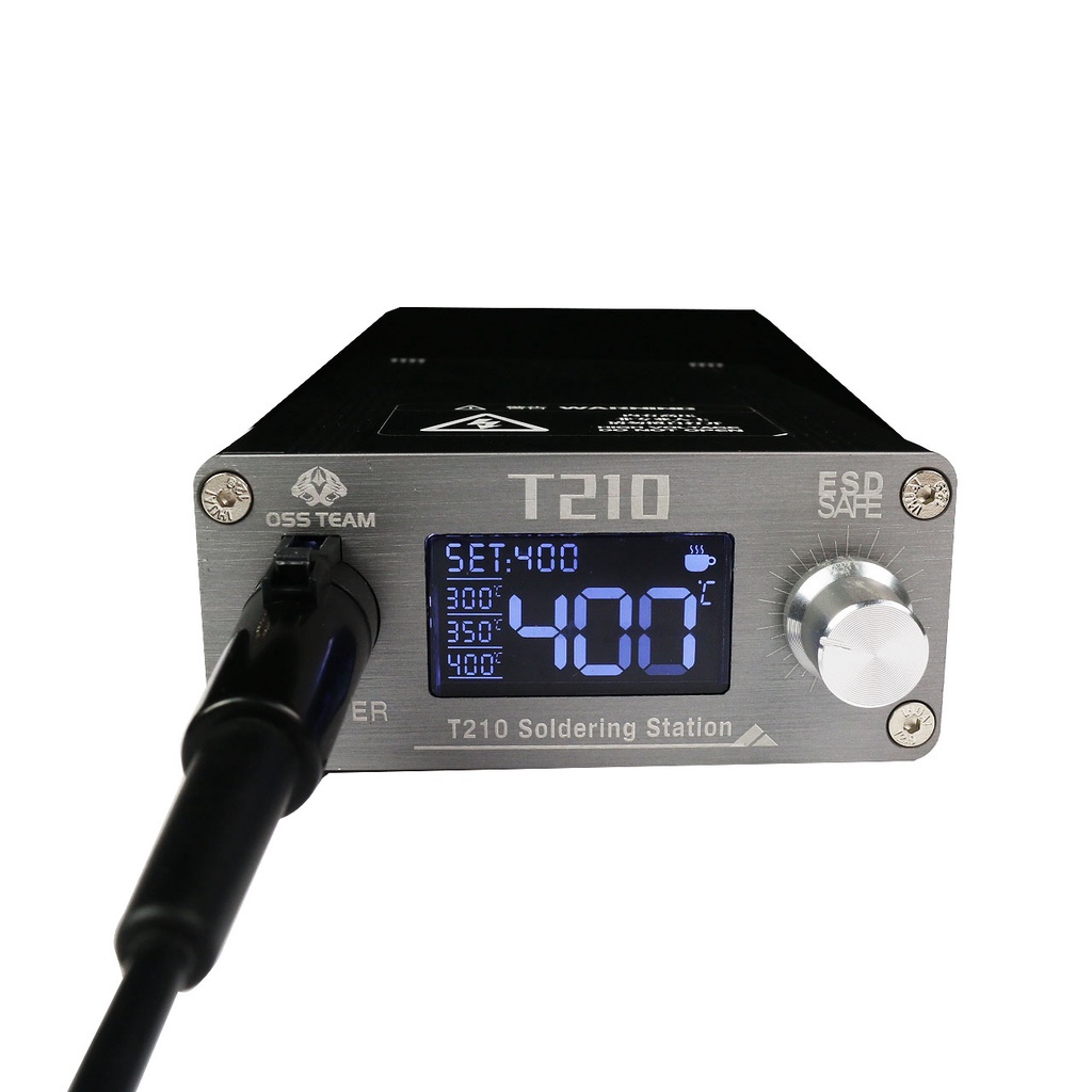 Estação de Solda Profissional OSS Team T210 75W Bivolt 03845 | Shopee ...