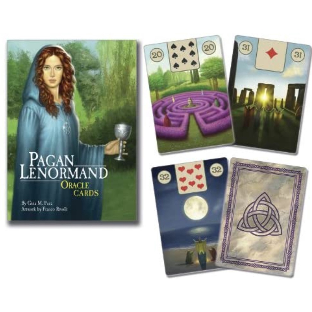 BARALHO CIGANO PAGAN LENORMAND 38 Cartas | Shopee Brasil