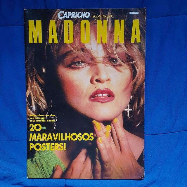 REVISTA CAPRICHO MADONNA ANOS 90 (RARO) | Shopee Brasil