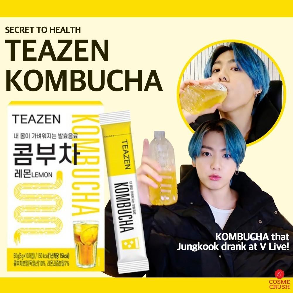 Teazen Kombucha Lemon BTS | Shopee Brasil