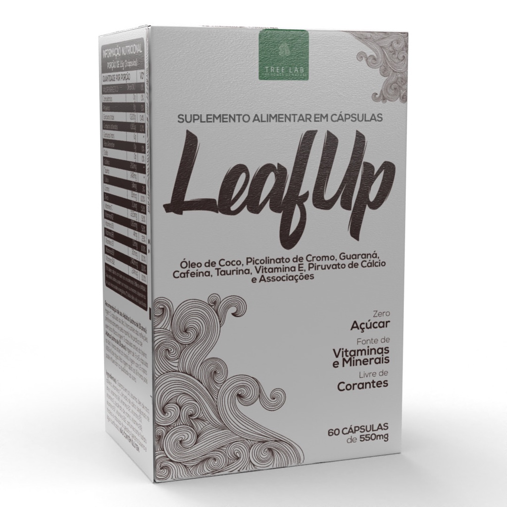 Leaf Up 60 caps - Tree Lab | Shopee Brasil