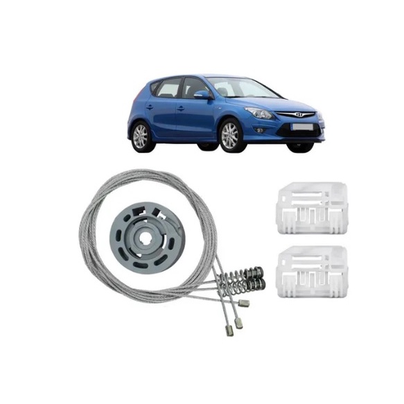 Kit Reparo Máquina Vidro Elét.Hyundai I30 Dianteiro Direito | Shopee Brasil