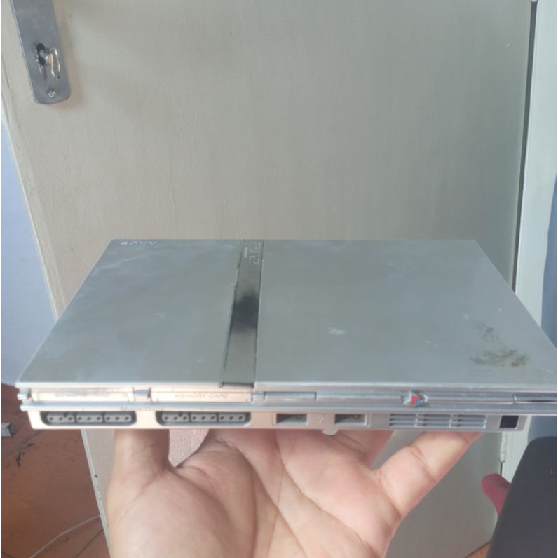 Carcaça Completa PS2 Slim Prata Modelo 7000x | Shopee Brasil