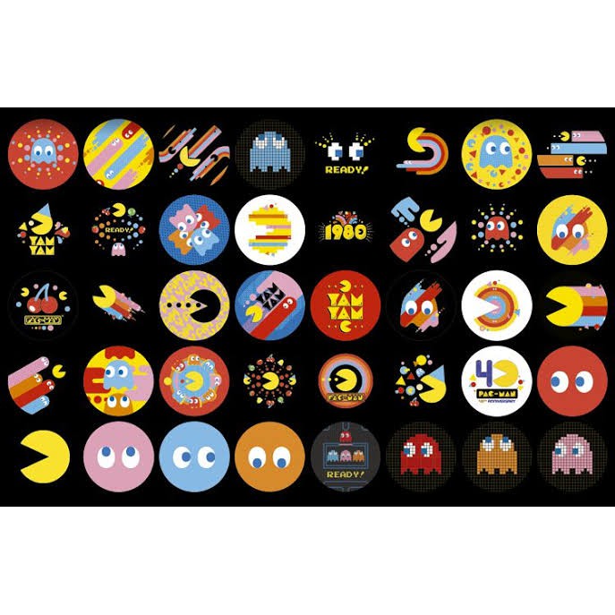 Coleção Elma Chips Pac-man 40 anos completa | Shopee Brasil