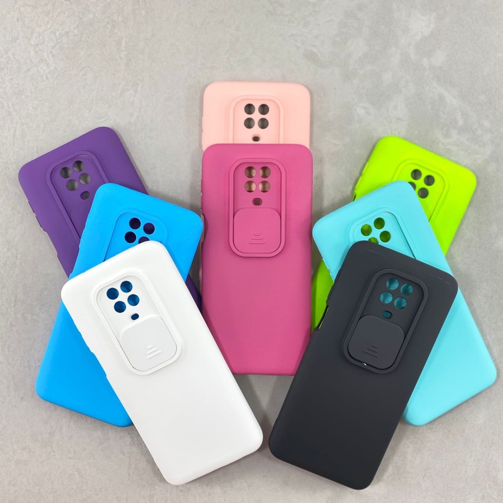 Capa Xiaomi Redmi Note 9s / 9 Pro / 9 Pro Max Slide Cam Protege Esconde ...