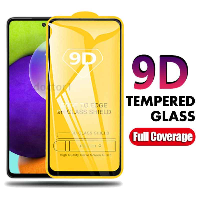 9D Vidro Temperado Cheio Para Samsung Galaxy S21 S20 FE A52s A22 A12 A32 A42 A52 A72 A02s A02 ...