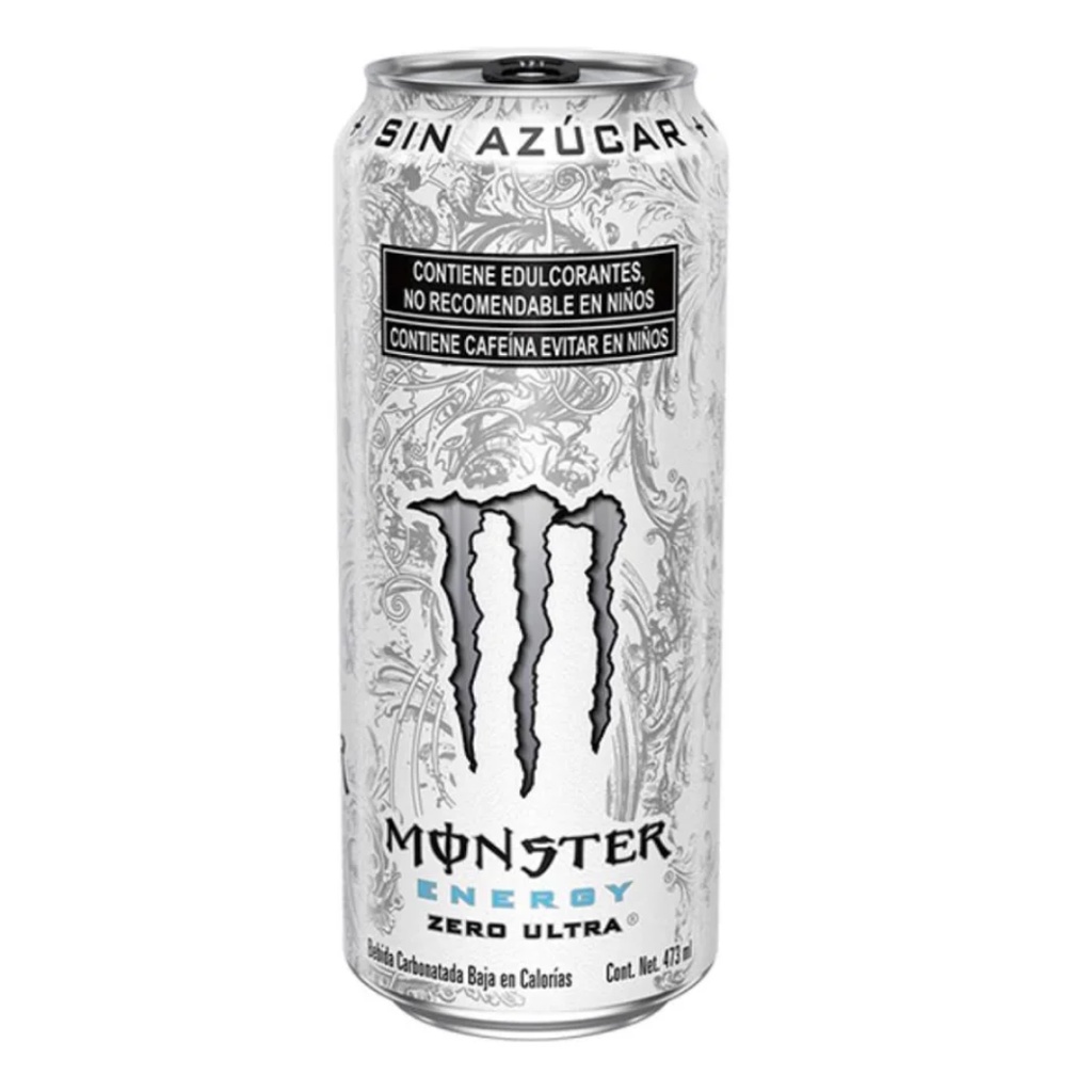 Energético Monster Ultra Zero Açúcar com 473ml - Pack C/6 Unidades ...