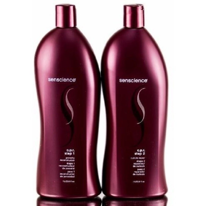 Tratamento Reconstrução Capilar - Senscience Cpr Kit Profissional (2x1l ...