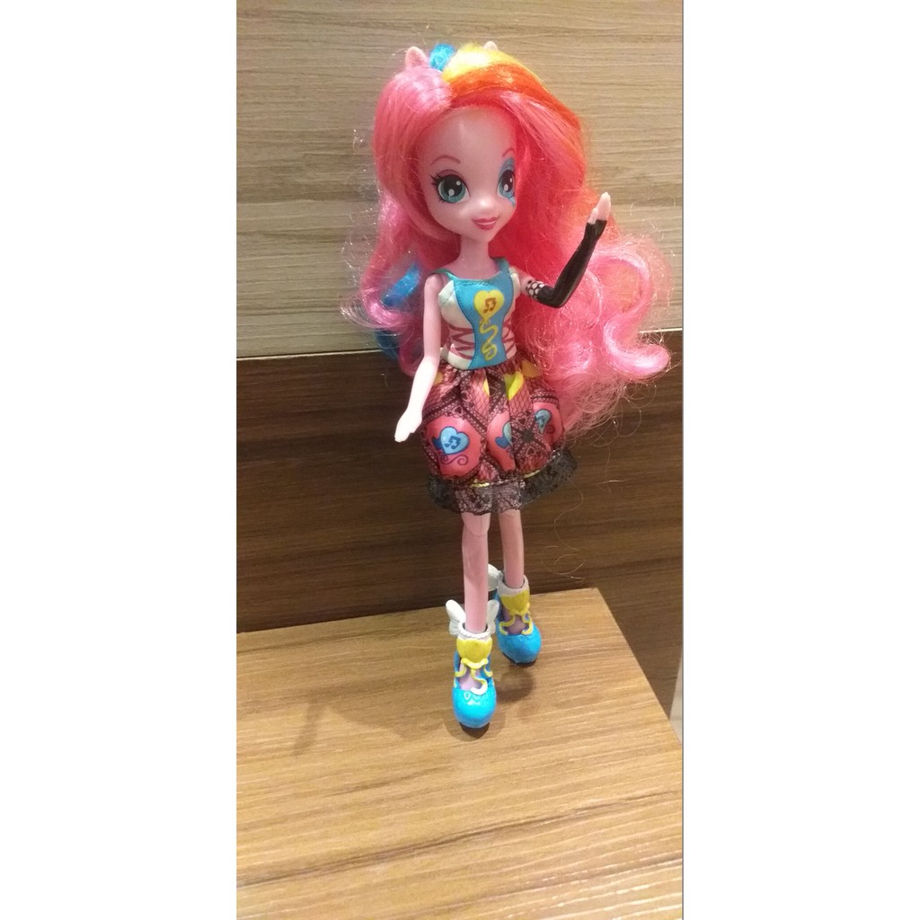 My Little Pony Equestria Girls Rainbow Rocks Pinkie Pie | Shopee Brasil