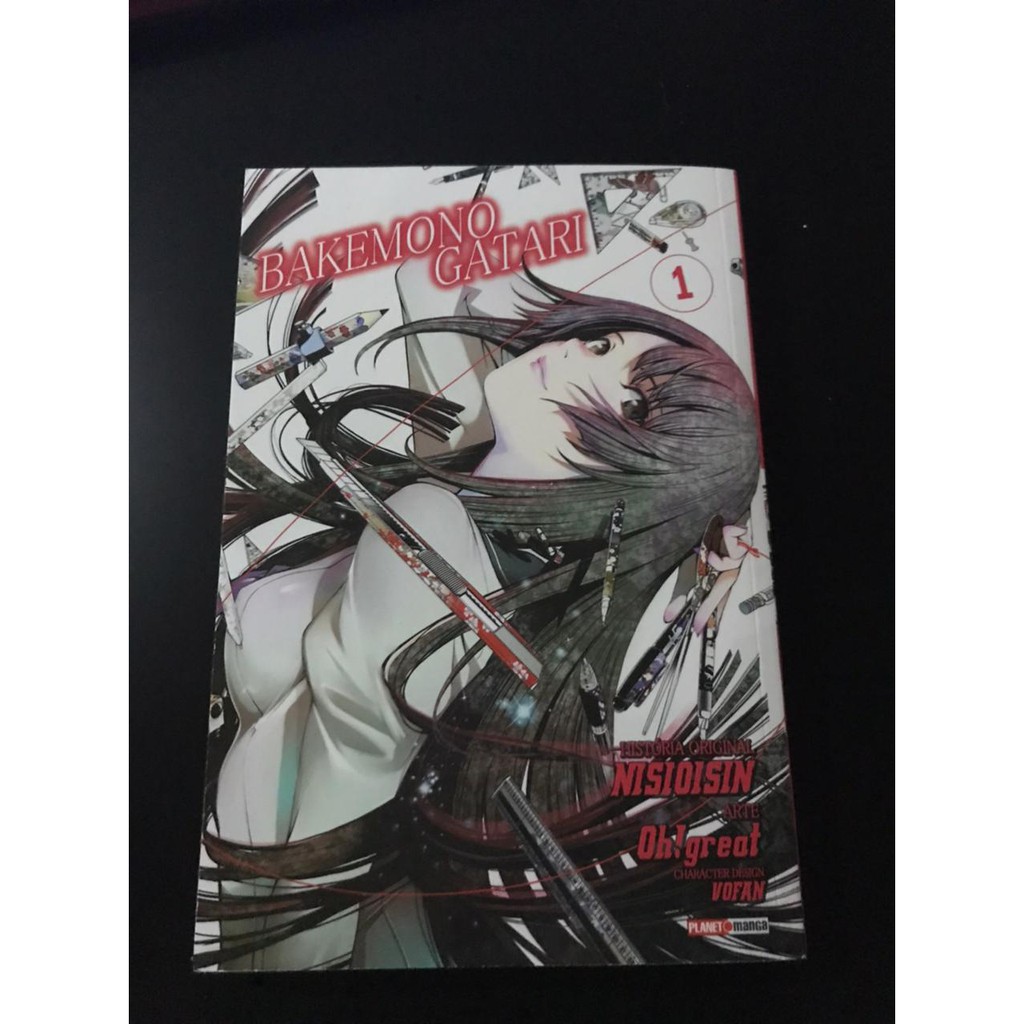 Mangá Bakemonogatari- Volume 01 (Panini) | Shopee Brasil