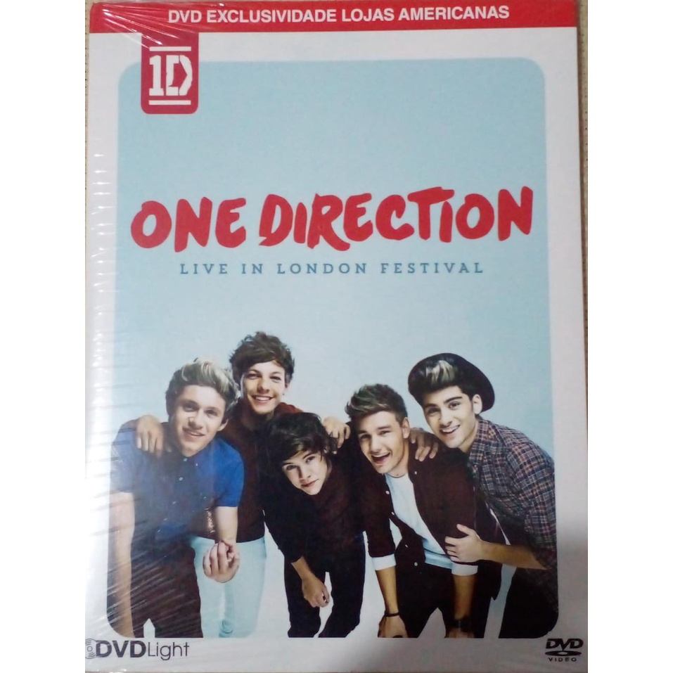 DVD Light One Direction - Live in London Festival (DVD Exclusividade ...
