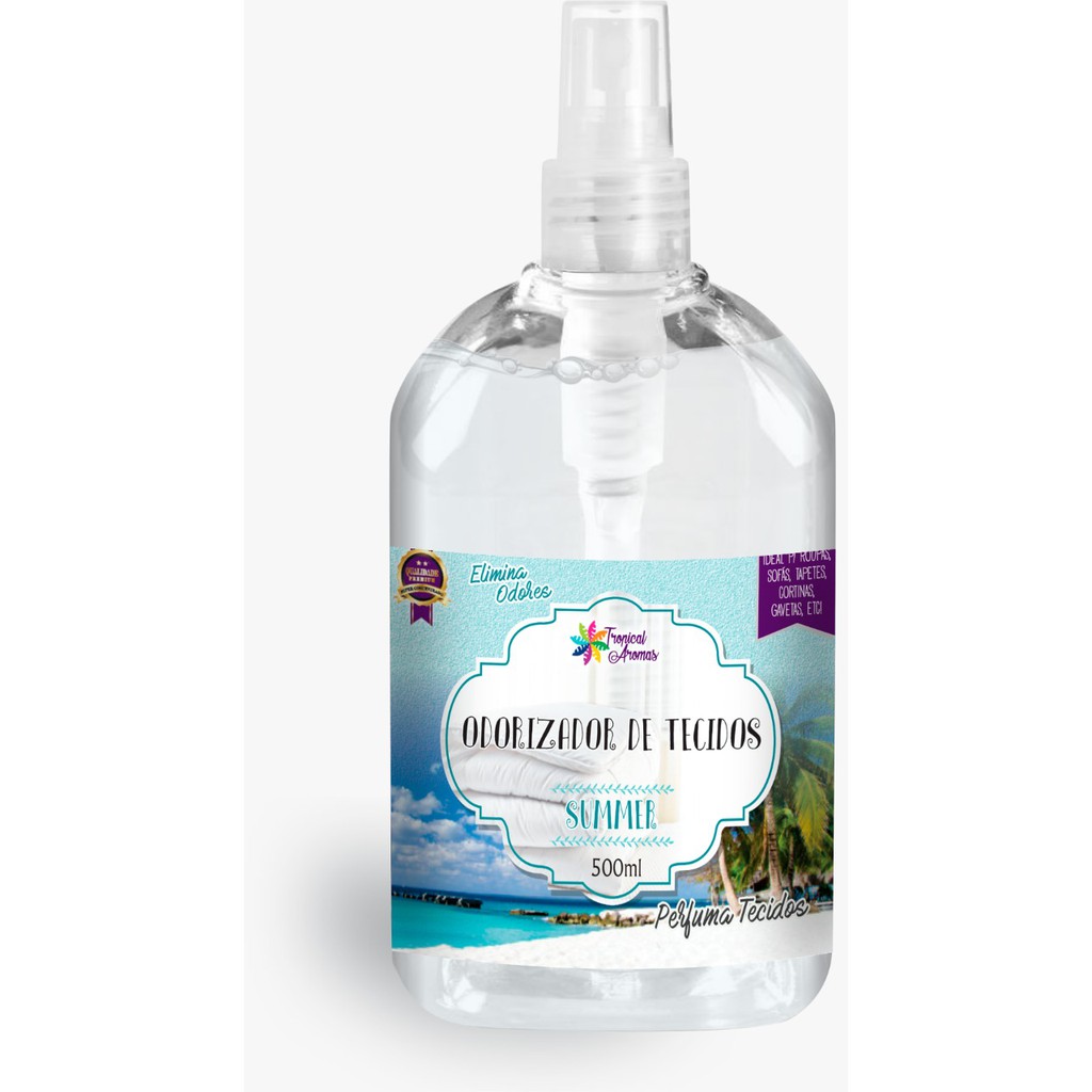 Odorizador Aromatizador De Tecido Perfume Para Roupas Spray - 500ml ...