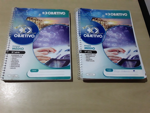 Apostilas Objetivo Ensino Médio + Revisão 3 - 03 Volumes | Shopee Brasil