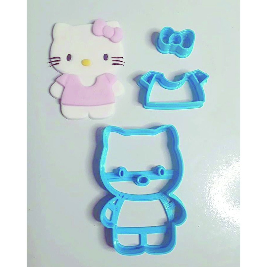 Cortador corpo hello kitty 5cm | Shopee Brasil