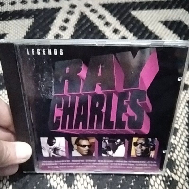 CD Ray Charles - legends | Shopee Brasil