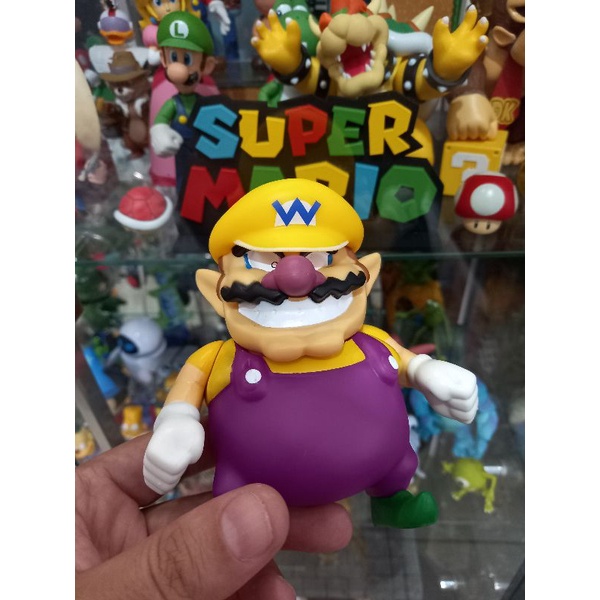 WARIO Super Mario Action Bros Figure | Shopee Brasil
