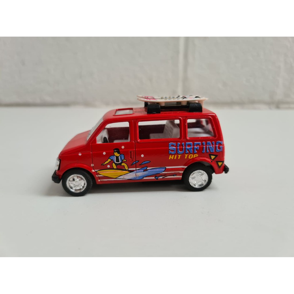 MINIATURA MINIVAN SURF FRICÇÃO 1:43 | Shopee Brasil