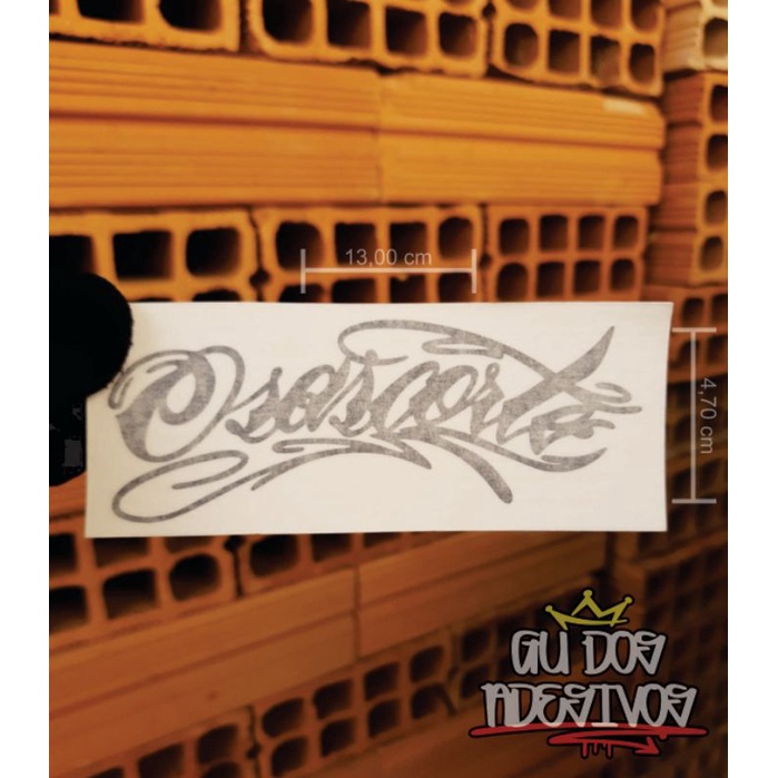 Adesivo Osascorte P | Shopee Brasil