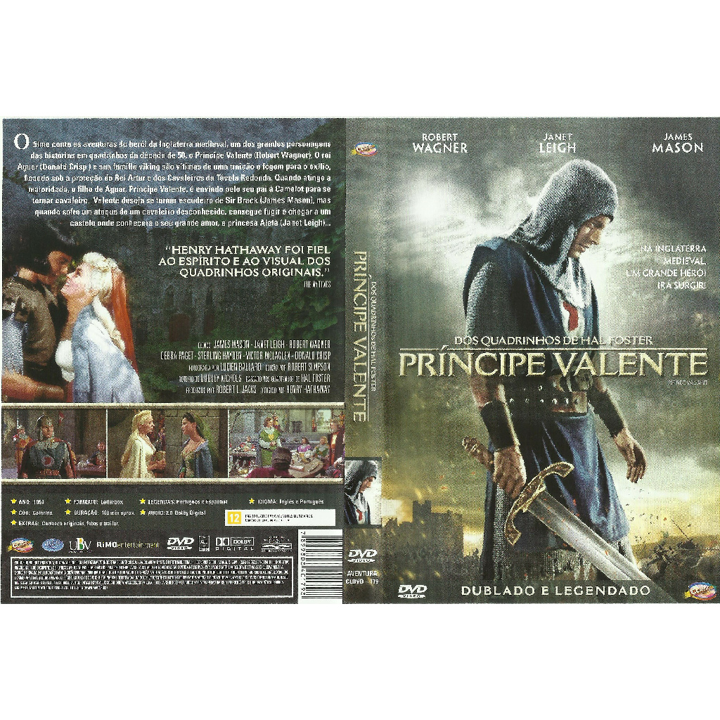 Principe Valente (james Mason) | Shopee Brasil