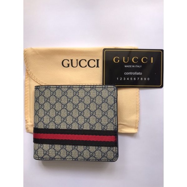 Carteira Masculina Gucci Premium Importada Top Grife | Shopee Brasil