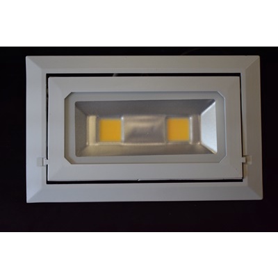LAMPADA / LUMINARIA SPOT TRUNK QUADRADO 40W 6000K (BRANCO FRIO ...