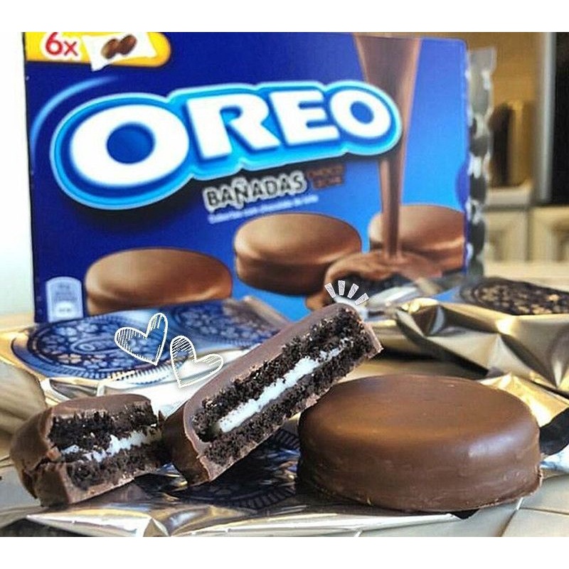 Biscoito Oreo Coberto com Chocolate ao Leite Recheado 246g | Shopee Brasil