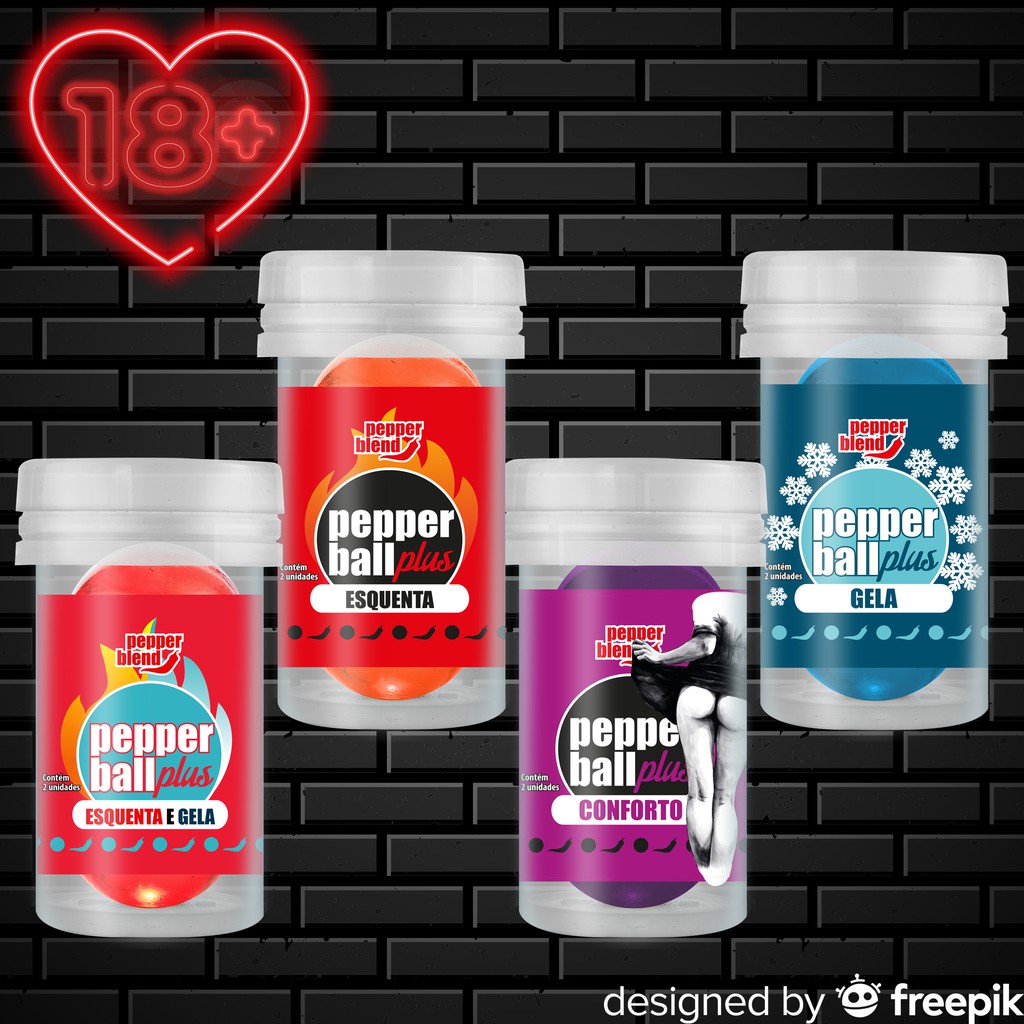 Bolinha - Pepper Ball Plus - Com 2 unidades – Pepper Blend | Shopee Brasil