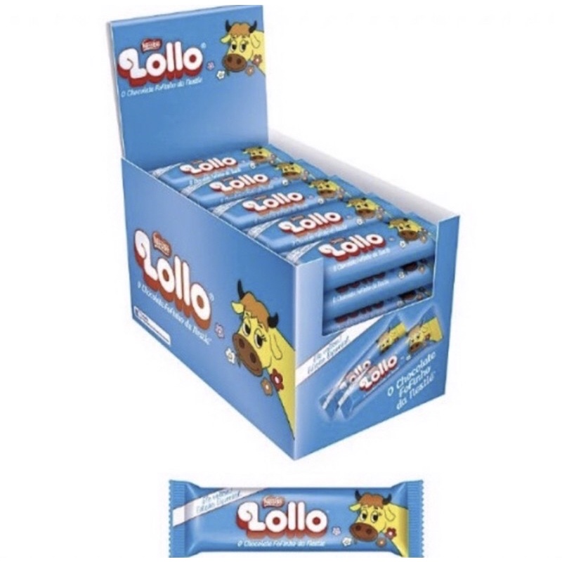 Chocolate Lollo Nestlé - 30 Unidades X 28g | Shopee Brasil