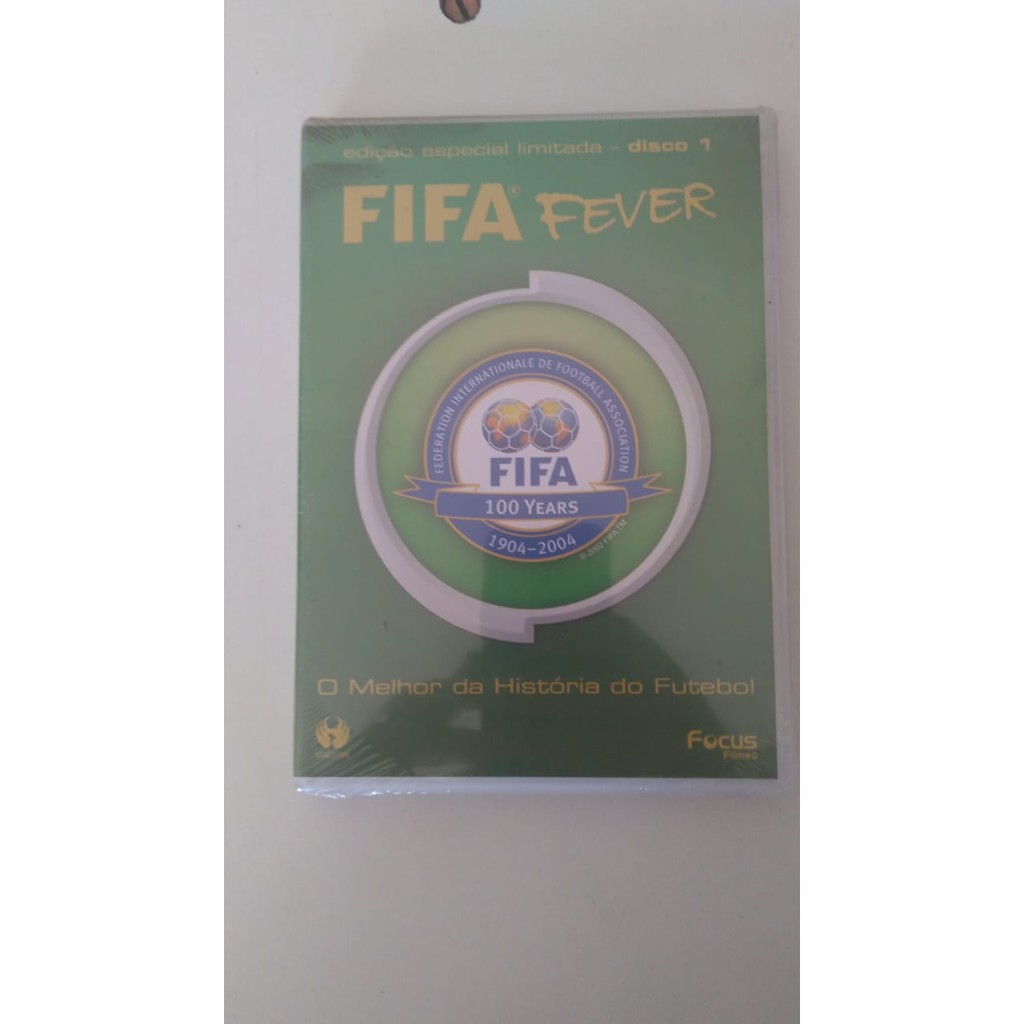 Dvd Fifa Fever 100 years 1904-2004 Edição Especial- LACRADA | Shopee Brasil