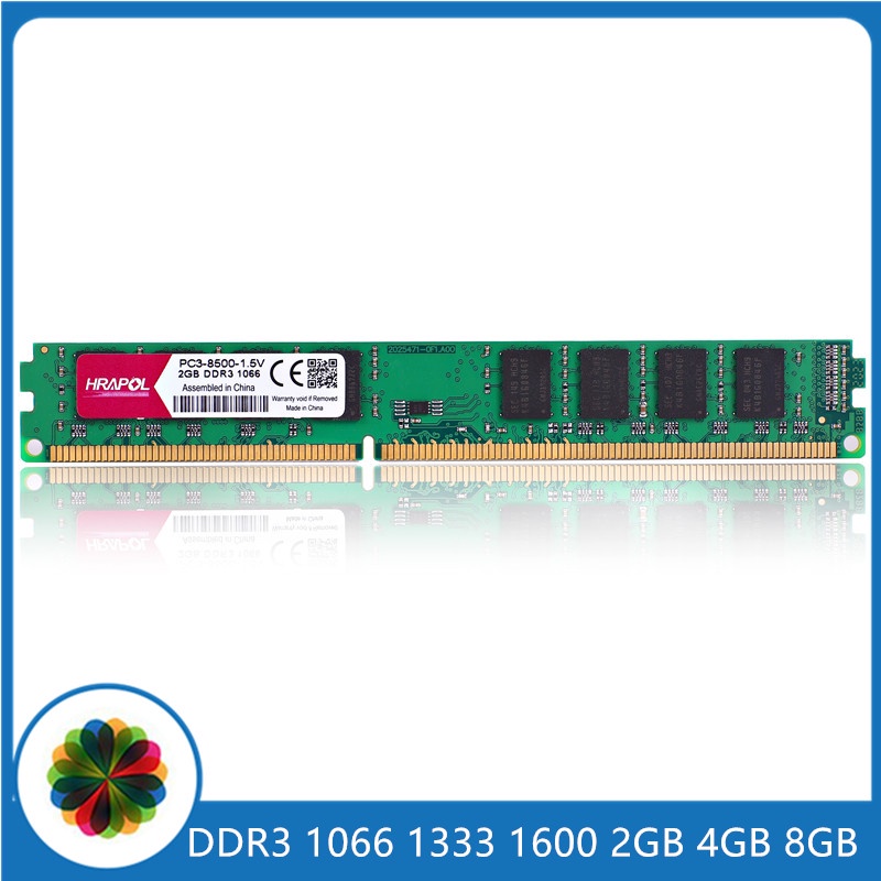 Memory DDR3 2GB 4GB 8GB 1066mhz 1333mhz 1600MHZ DESKTOP PC3-8500U PC3 ...