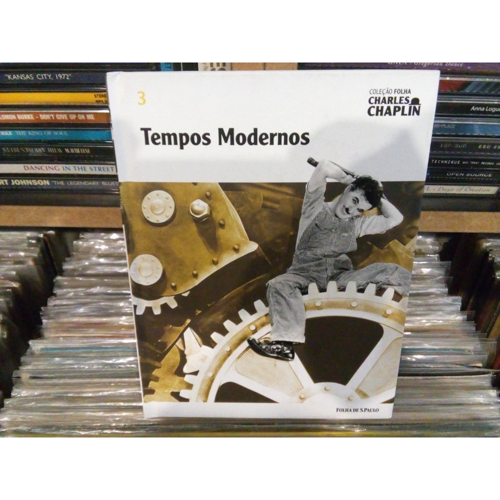 Tempos Modernos Dvd Charles Chaplin Coleção Folha | Shopee Brasil