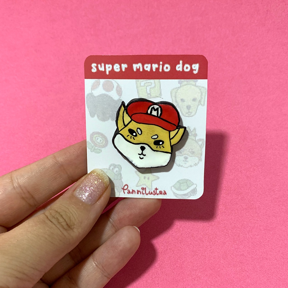 Pin - Super Mario Dog | Shopee Brasil