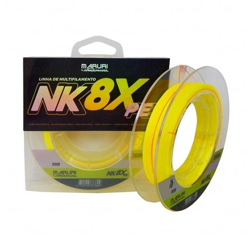 LINHA MARURI MULTIFILAMENTO BY NAKAMURA NK 8X 200M Marca: Maruri | Shopee Brasil