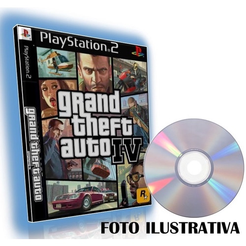 Gta Iv Ps2 Físico/patch | Shopee Brasil