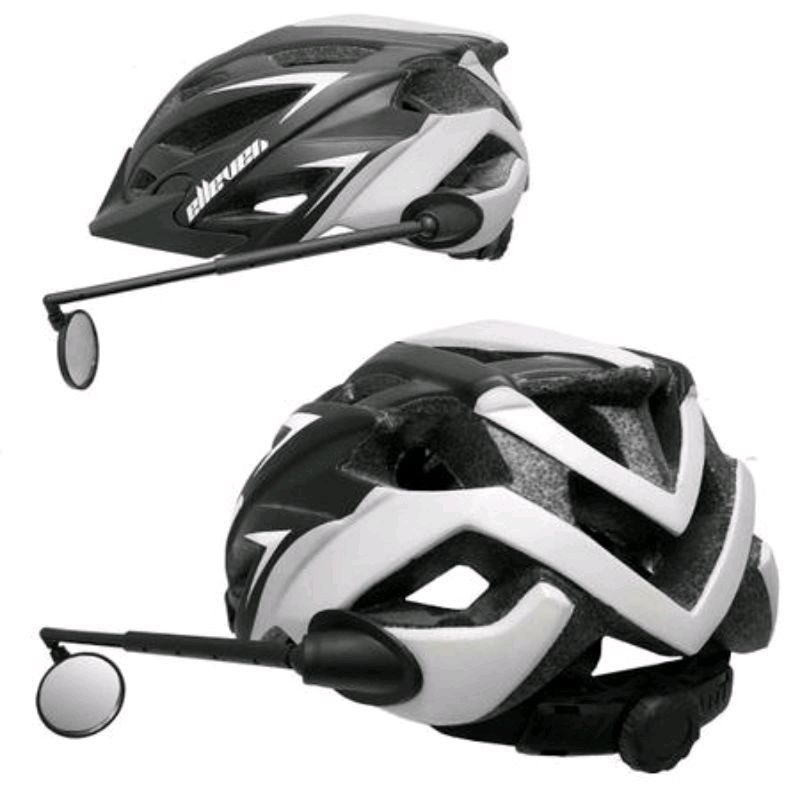 Retrovisor para capacete bike espelho convexo articulado 360⁰ elleven ...