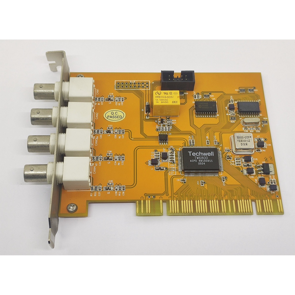 Placa Pci Captura Cftv 4 Canais Techwell Tw6800 Usada | Shopee Brasil